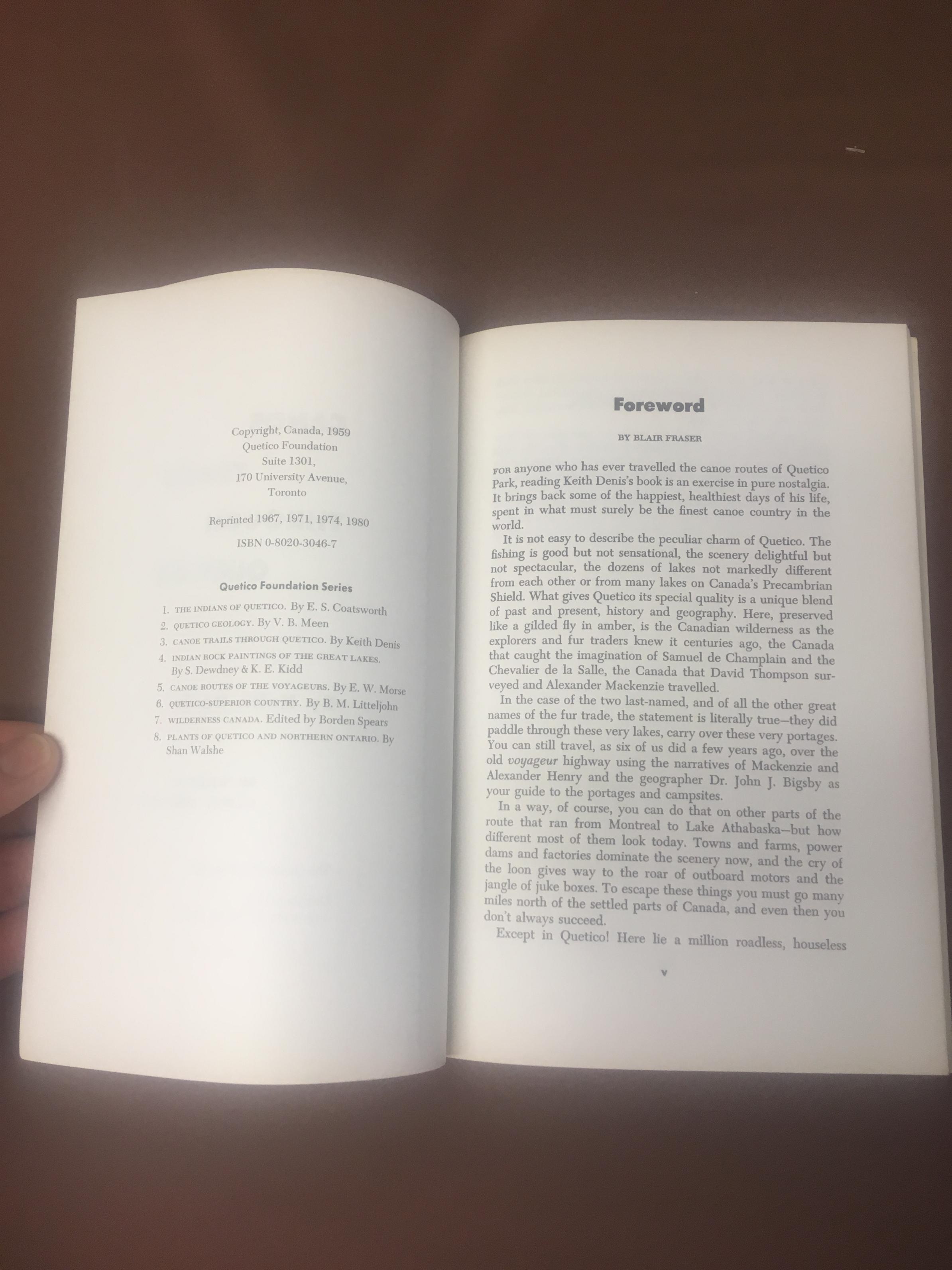 BWCA SOLD:Vintage Canoe Trails through Quetico Book Boundary Waters ...