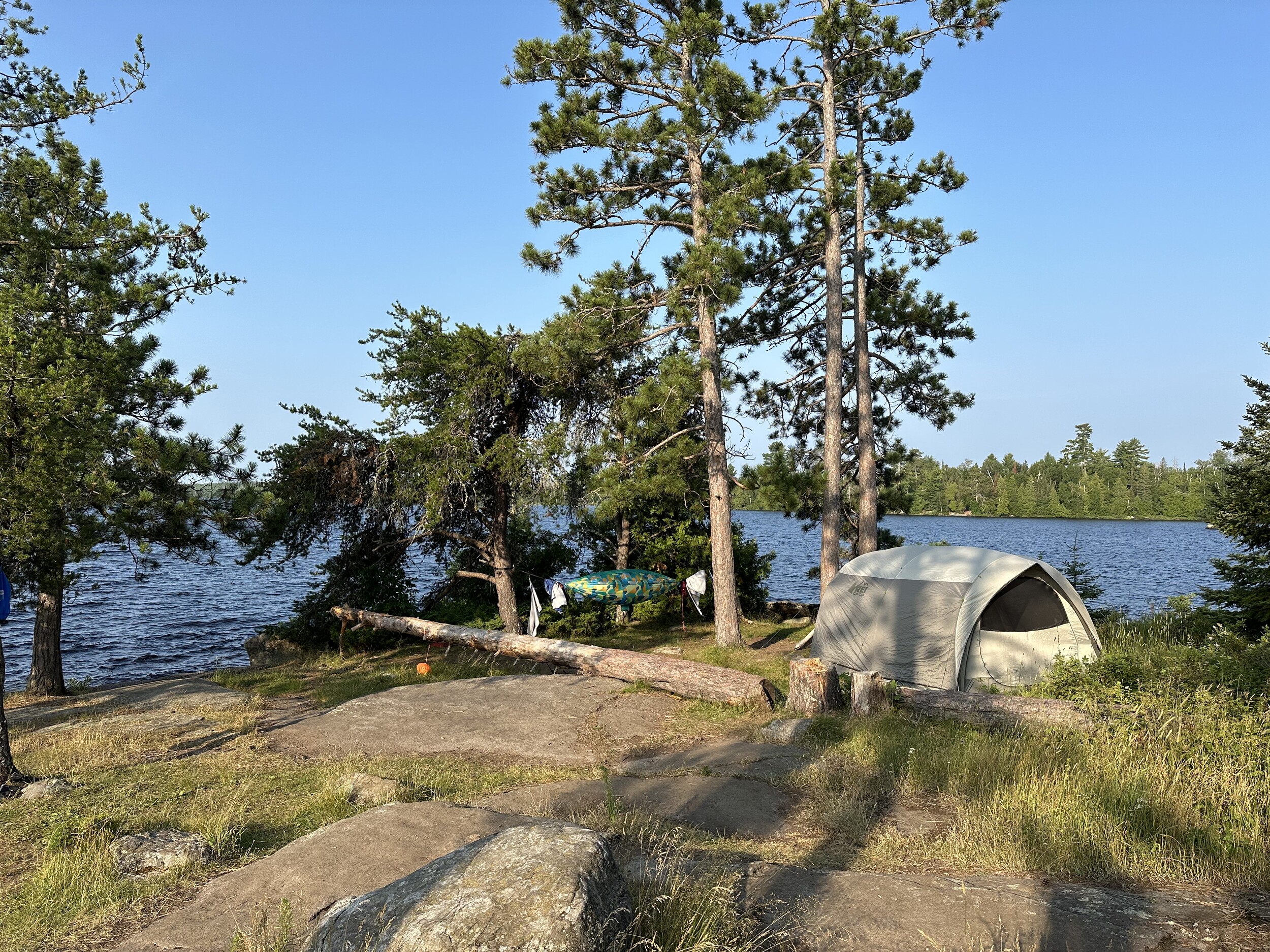 Boundary Waters Map, BWCA, Campsite Information