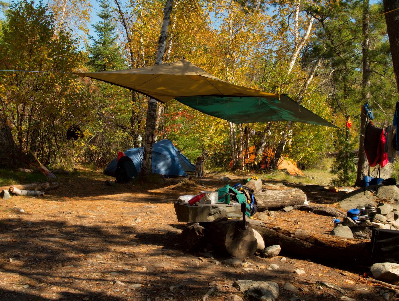 BWCA Storm Tarp Rigs Boundary Waters Gear Forum