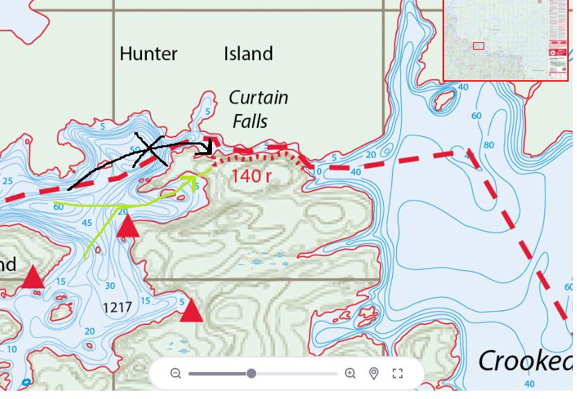 BWCA Curtain Falls - how to safely approach Boundary Waters Trip ...