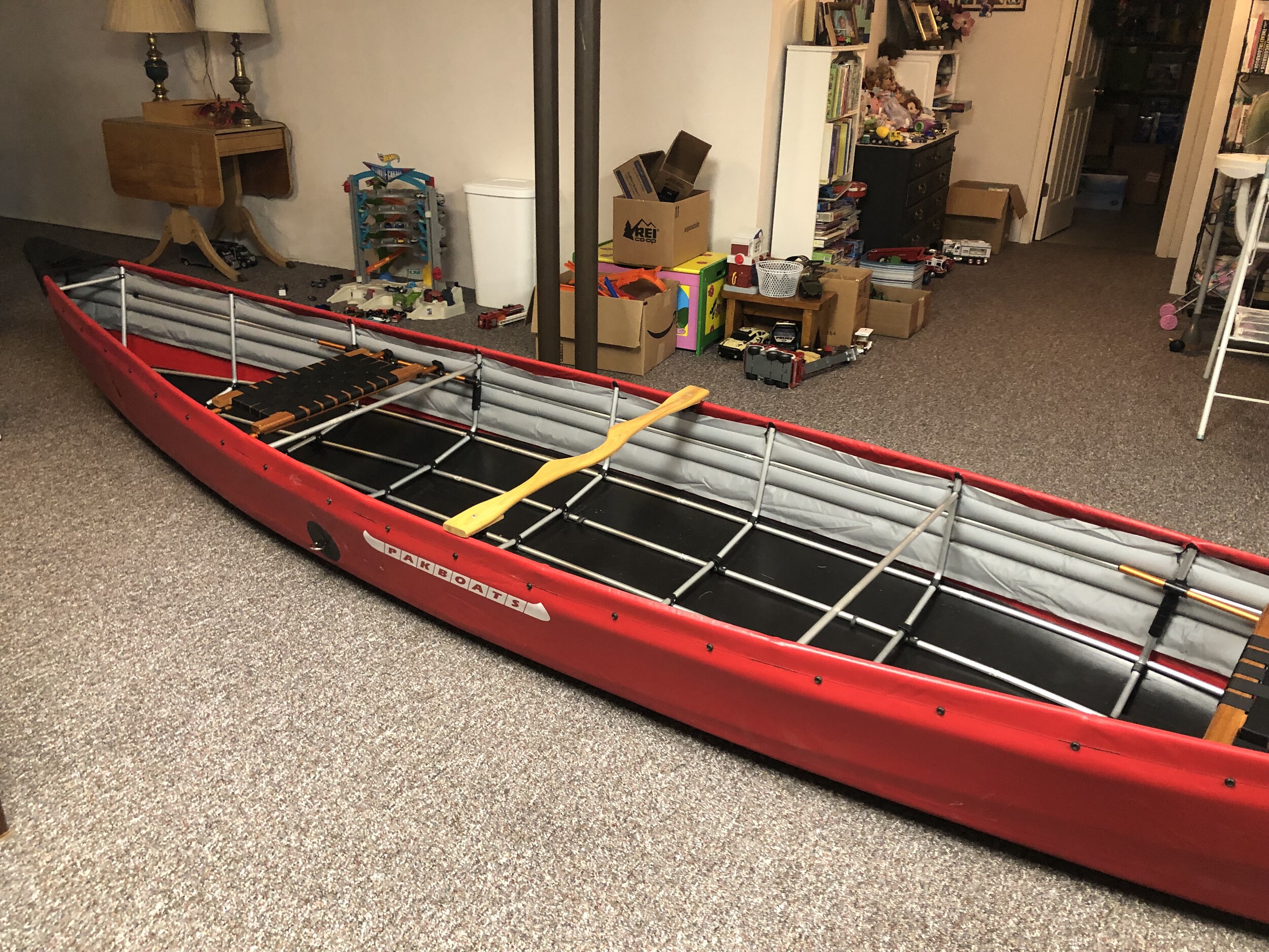 BWCA SOLD:17' Pakboat Canoe for sale Boundary Waters Items For Sale or ...