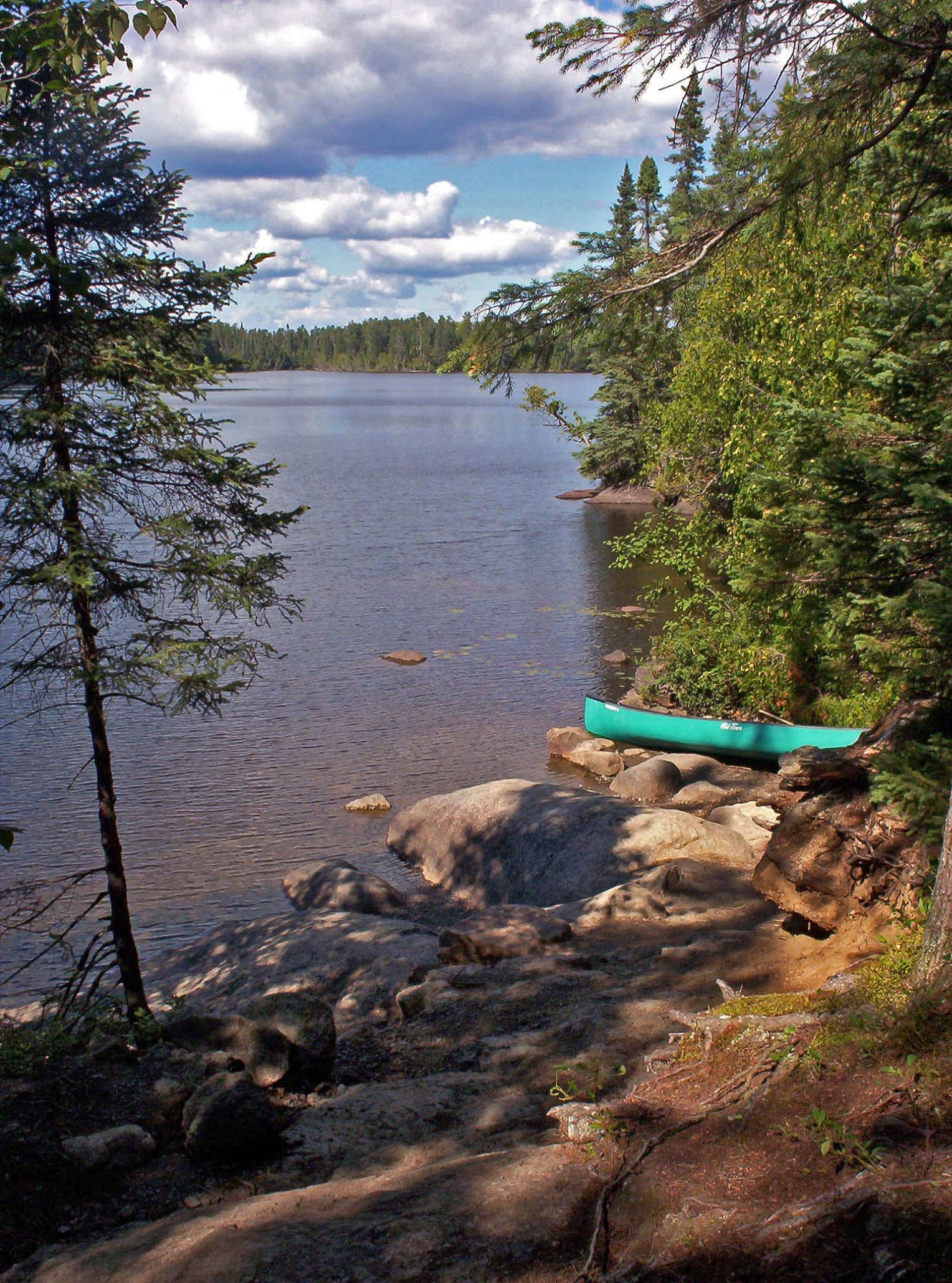 Boundary Waters Map, BWCA