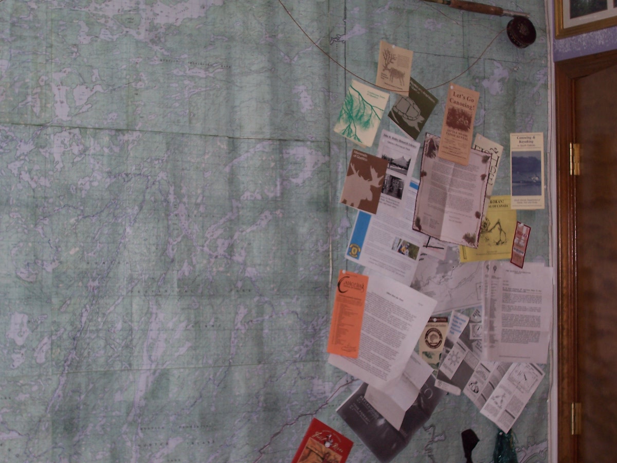 BWCA Quetico wall maps Boundary Waters Quetico Forum