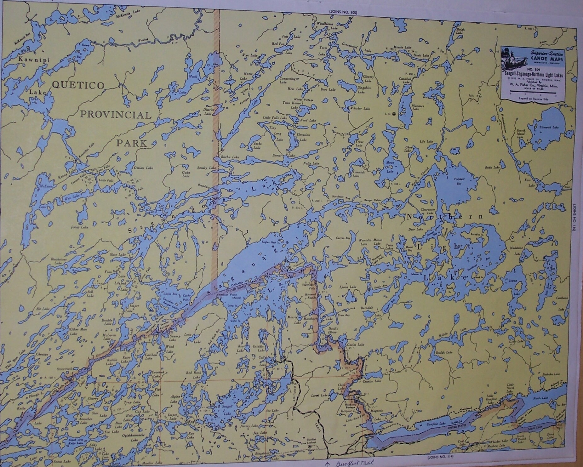 BWCA Unnamed lake due west of Kenny? Boundary Waters Quetico Forum